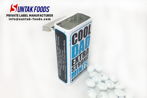High Class Blueberry Flavor Hard Candy With Low Sugar Confectionery With Xylitol