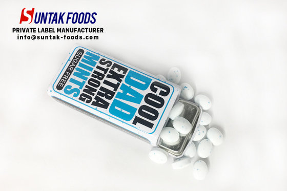 High Class Blueberry Flavor Hard Candy With Low Sugar Confectionery With Xylitol