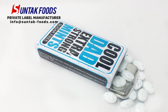 High Class Blueberry Flavor Hard Candy With Low Sugar Confectionery With Xylitol
