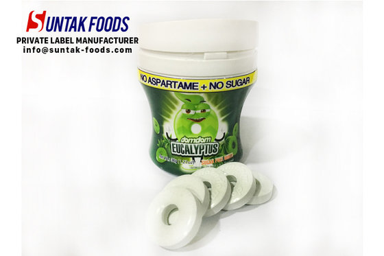Lifesavors Car Cup Extra Strong Sugar Free Mint Candy Customized