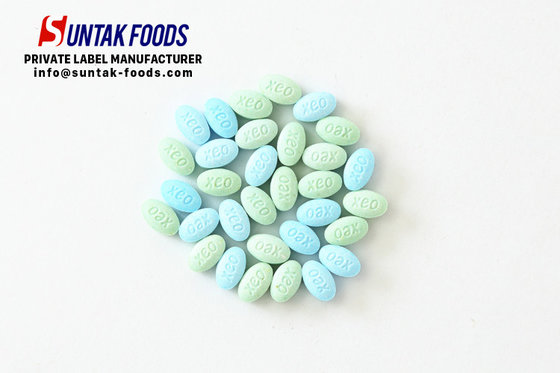 Customized Sugar Free Sour Candy / Halal Sugar Cool Fresh Mint Candy