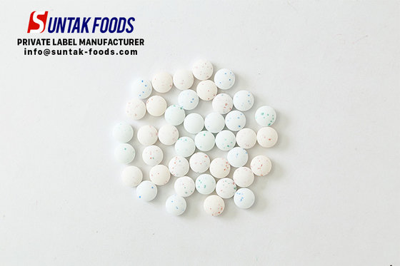 Vitamin C / Vitamin E Mint Colored Candy For Pharmacy 24 Months Shelf Life
