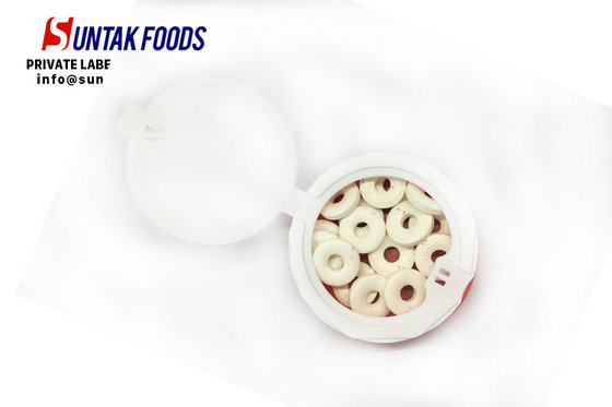 Compressed Sugarless Rich Milk Tablet Candy Eco - Friendly ODM Service