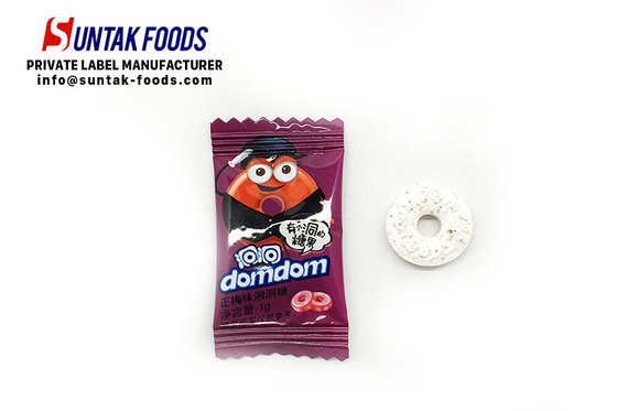 600g Domdom Sugar Free Low Carb Candy , Passion Fruit Candy 2 Years Shelf Life