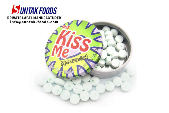 Sugar Free Pressed Fruit Chews Candy , Healthy Strong Breath Mints