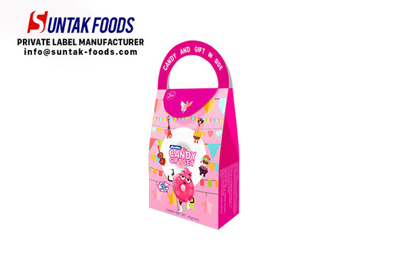 Gift Bag Sour Sweets Candy , Fruit Flavored Hard Candy Sugarless For Kids