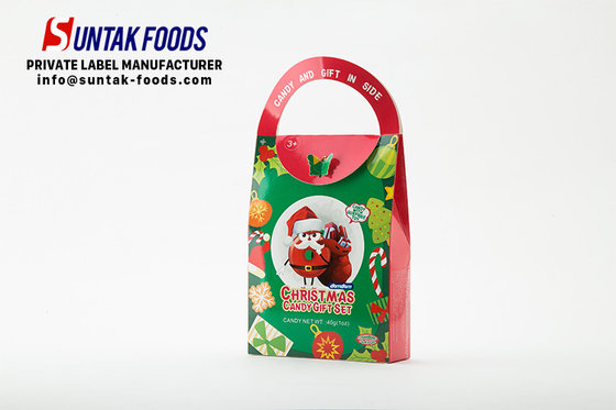 Pink Sugar Free Sour Sweets Candy In Gift Set With Strawberry Flavor