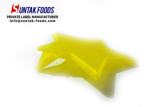 Yellow Sugar Free Mint Candy Easy Taking Low Calorie Hard Candy Delicious