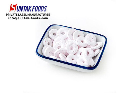 Vitamin C supplements Health Foods Sour Fruit Compressed Candy Circle Shaped