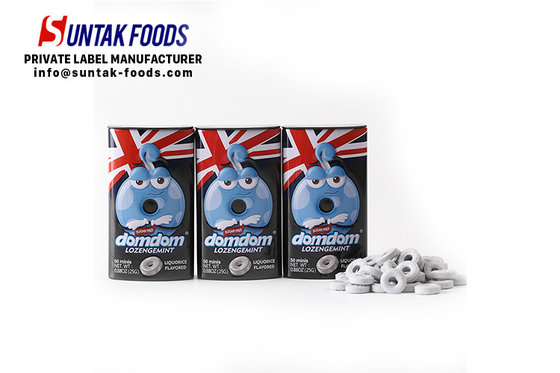 Fat Free Sugar Free Mint Candy Healthy , Sugar Free Breath Mints Candy Hole Shape