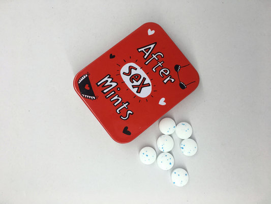 Low Calorie Fresh Breath Sugar Free Mint Candy Hard Heart Shaped