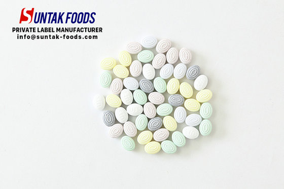 Personalized Bulk Colorful Mint Candies / Sugar Free Hard Candy