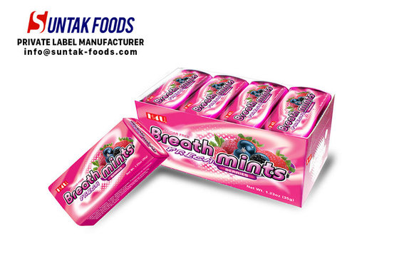 Sugar Free Sour Sweets Candy For Mix Berries Flavor , Calorie Free Candy