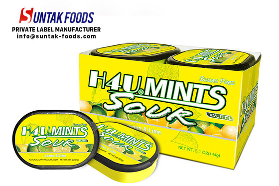 Multicolor Super Sour Sweets Candy With Artificial / Natural Flavor