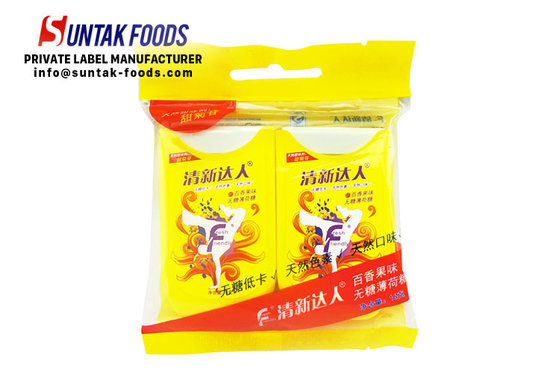 Long Lasting Fresh Breath Sour Sweets Candy Passion Fruit Flavor Hole Shaped