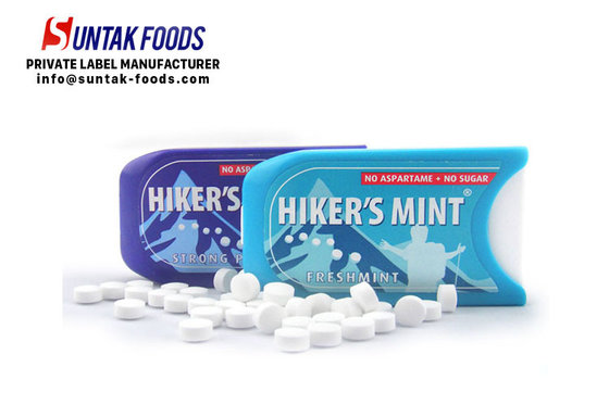 Fat Free Sugar Free Candy With Euro - Holes Multipacks , Peppermint Bark Candy