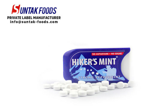 Fat Free Sugar Free Candy With Euro - Holes Multipacks , Peppermint Bark Candy