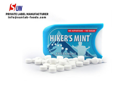 No Aspartame Spearmint Healthy Breath Mints , Sugar Free Lifesaver Mints