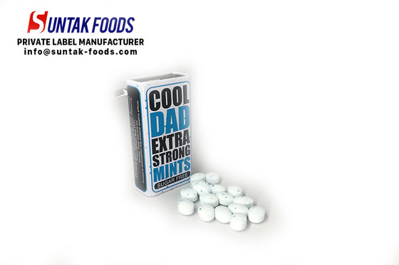 Peppermint Flavored Candy Cool Dad Extra Strong Mints For Father'S Day Gift