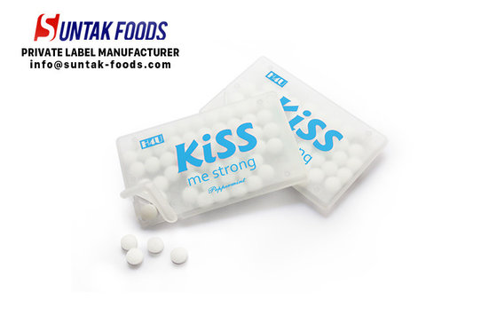 Sugar Free Peppermint Candy Healthy , Low Calorie Sugarless Hard Candy