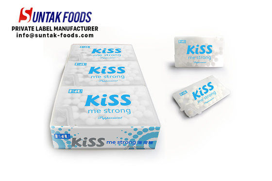 Sugar Free Peppermint Candy Healthy , Low Calorie Sugarless Hard Candy