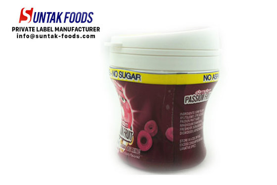 No Sugar Fresh Breath Mints , Pink And White Candy Multi Ingredients