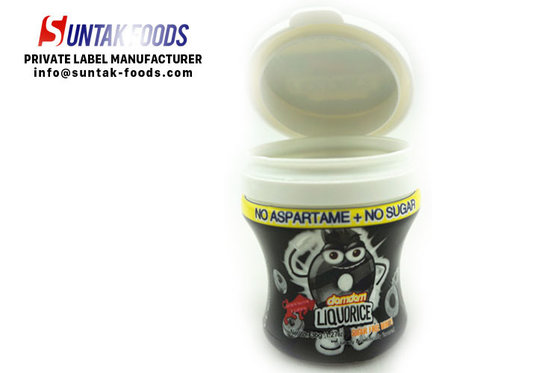Hole Shaped Sugar Free Fresh Breath Mints For Jar , Natural Peppermint Candy