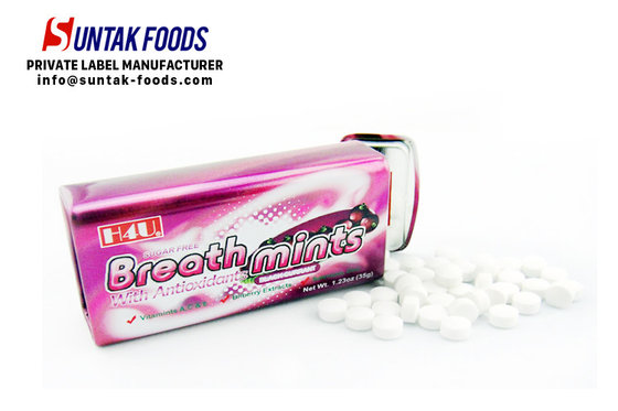 Functional Chewable Black Currant Candy With Vitamin A / C / E Energy Supply
