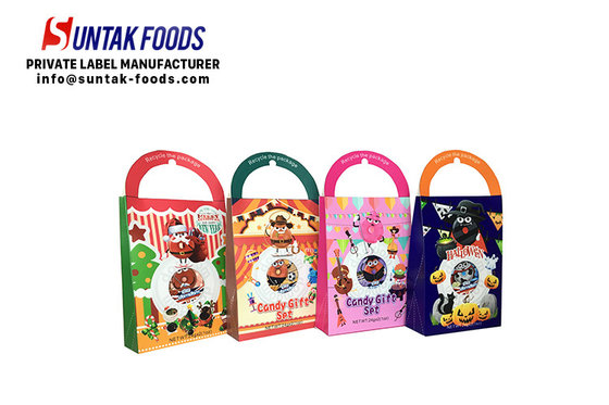 Christmas / Halloween Novelty Candy Toys With Vitamin C Ingredient Healthy