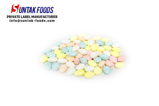 Colorful Fruit Flavor Coated Candy Compress Candy For Children With 24 Months Shelf Life