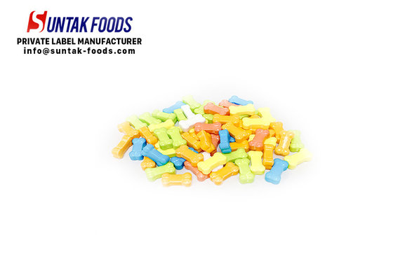 Colorful  Bulk Candy Sugar Free Coated Candy Press Candy For Candy Store