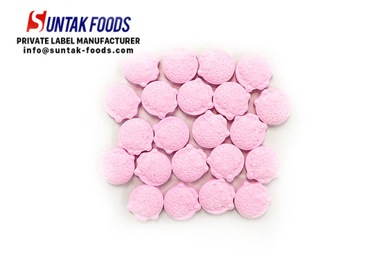 Colored Dextrose Fruity Bulk Candy with Different Characters For Children
