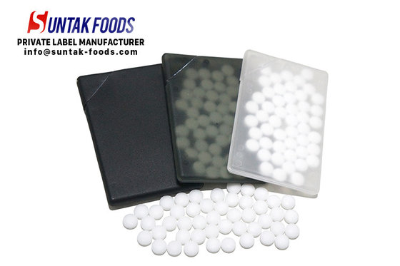 Sugar free mints hot seller stock items for refresh breath and throat lozenge