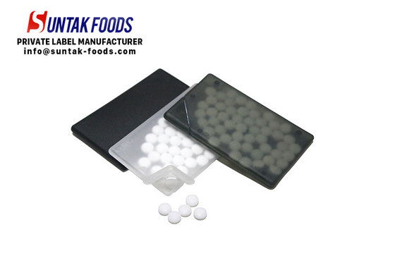 Sugar free mints hot seller stock items for refresh breath and throat lozenge