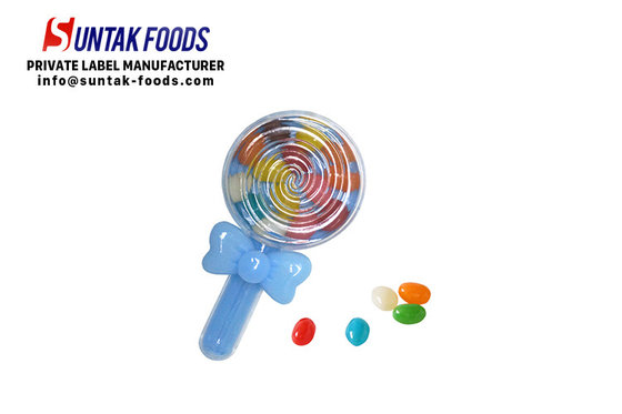 Lovely princess Lollipop shape jelly bean candy for little girl