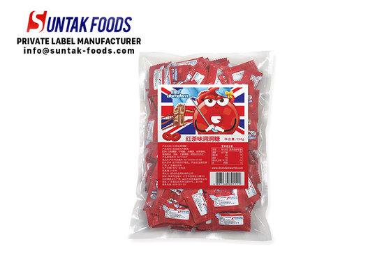 250 Big bag packing  sugar   Mint Candy With Flow Pack Wrapped
