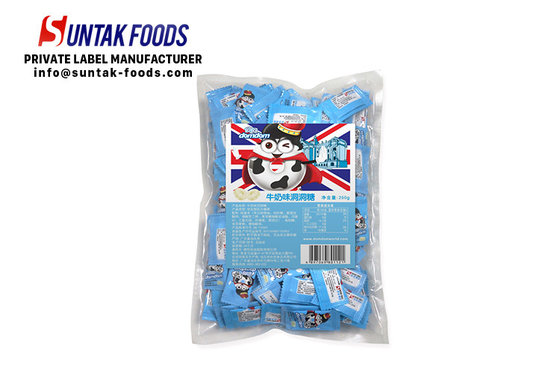 250 Big bag packing  sugar   Mint Candy With Flow Pack Wrapped