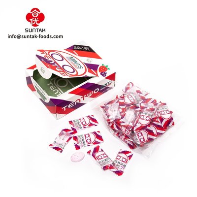 Sugar Free Fruity Mix Berries Flavored Mints Candy Custom shape Candy