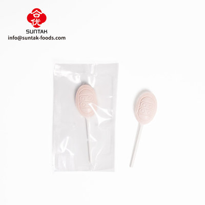 Orange fruit Flavored Lollipop Candy Sugar Free Holiday Lollipop Candy With Vitamin C