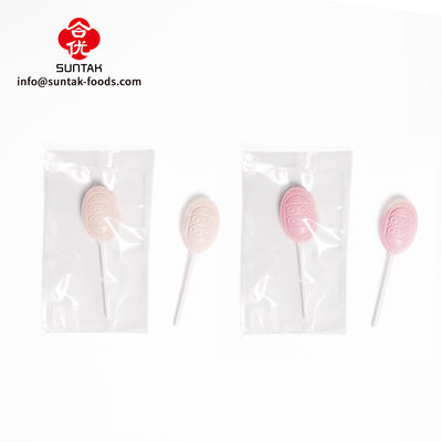 Orange fruit Flavored Lollipop Candy Sugar Free Holiday Lollipop Candy With Vitamin C
