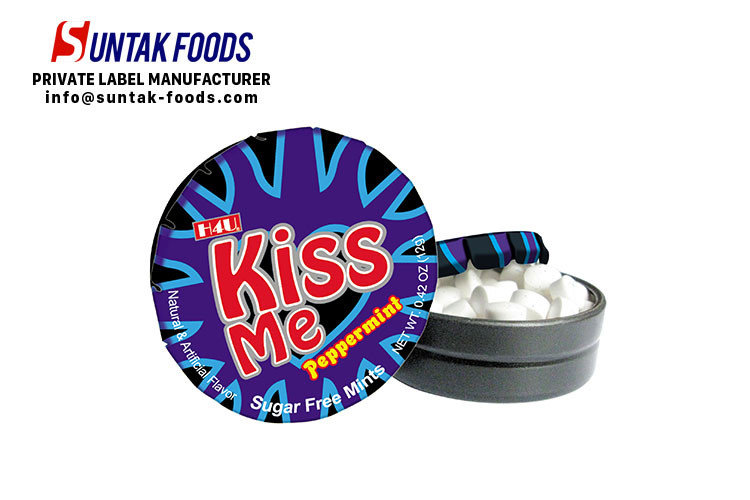 Chain Store Click Clack Sugar Free Breath Mints / Tablet Peppermint Mint Candy