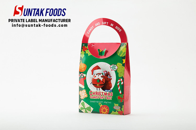 Pink Sugar Free Sour Sweets Candy In Gift Set With Strawberry Flavor