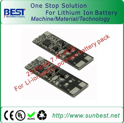 2S2A Protection Circuit Module (PCM/BMS/PCB) For 7.4V Li-ion/Li-Polymer Battery Packs supplier