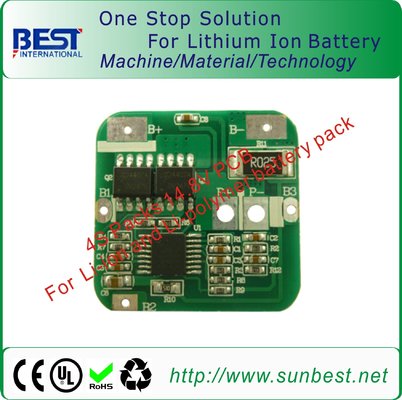 4S4A Protection Circuit Module (PCM) For 14.8V Li-ion/Li-Polymer Battery Packs/Solar Street Light Battery supplier