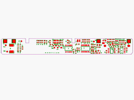 2S-3S PCM/PCB For 7.4V-11.1V Battery PCB With SMBus And Fuel Gas Gauge supplier