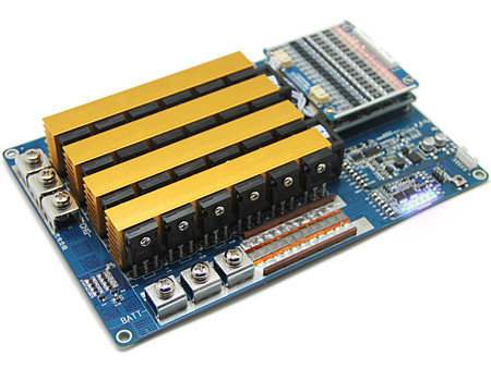 3-96S/200A Battery Management system BMS 11.1~307.2V with SMBus,I2C/HDQ communication protocol for LiFePO4 Battery Pack supplier