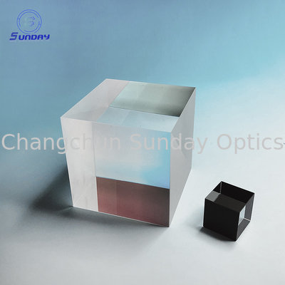 12.7mm stock beam splitter cube 50:50