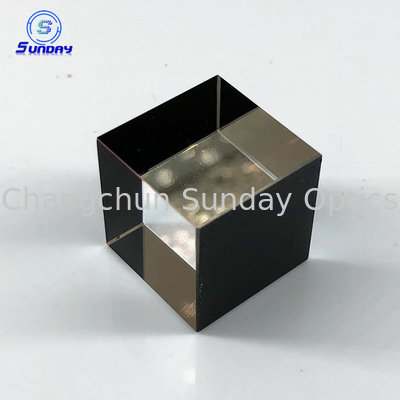 Optical Glass Beam Splitter Cube 400-700nm 10:90 AR Coated