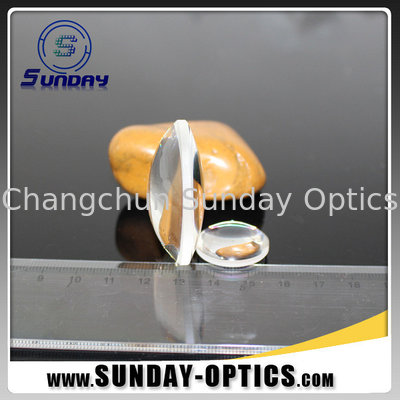 1mm to 700mm Double Convex Lens Optical Lens BK7k9 Sapphire Fused Silica(JGS1) Caf2 ZnSe Si Ge Made in China