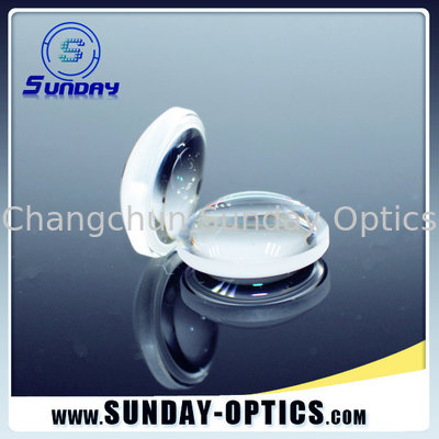 1mm to 700mm Double Convex Lens Optical Lens BK7k9 Sapphire Fused Silica(JGS1) Caf2 ZnSe Si Ge Made in China